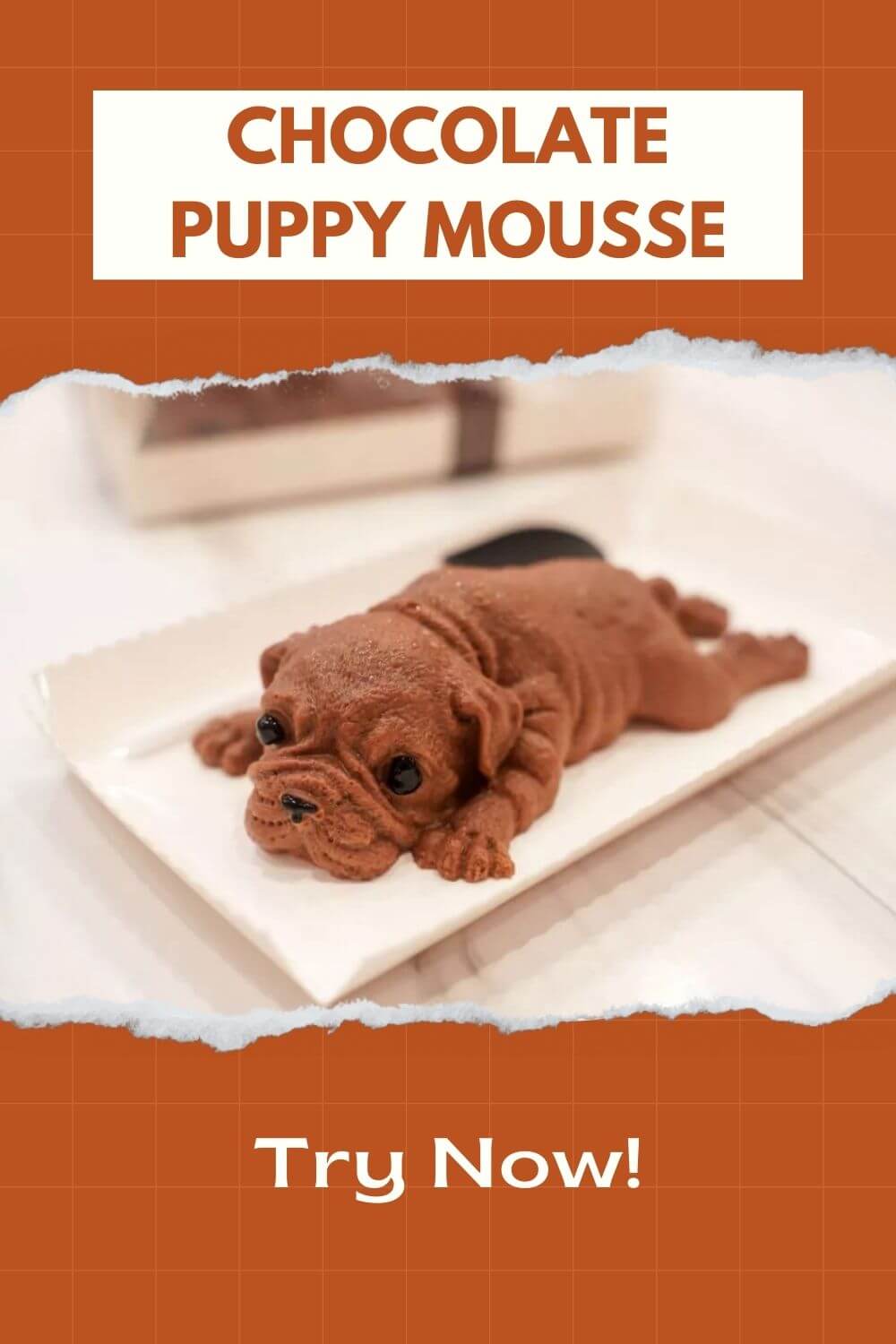 Easy Chocolate Mousse Puppy Cake Recipe – Fun & Lifelike